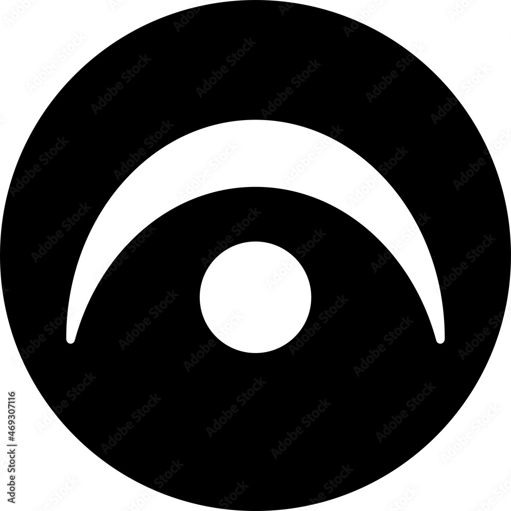 Fermata musical symbol. Vector icons of music symbols. Stock Vector ...