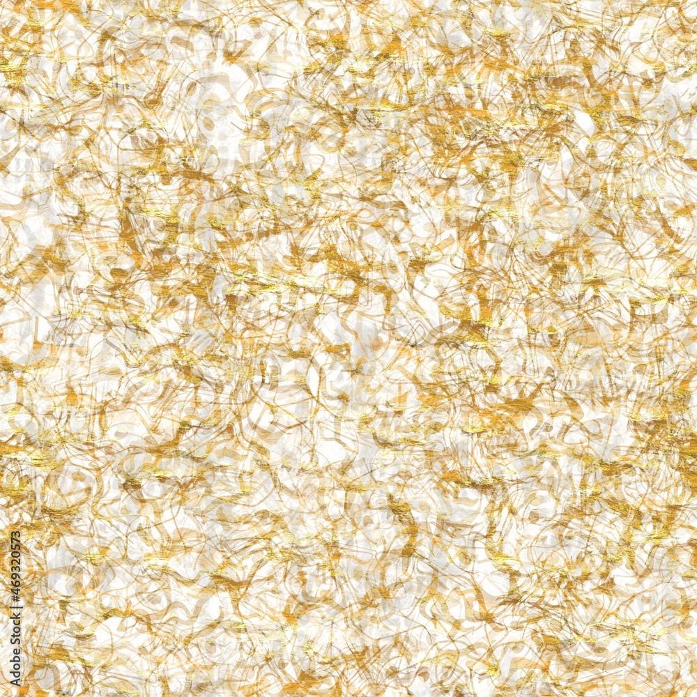 Gold metallic handmade rice paper texture. Seamless washi sheet ...
