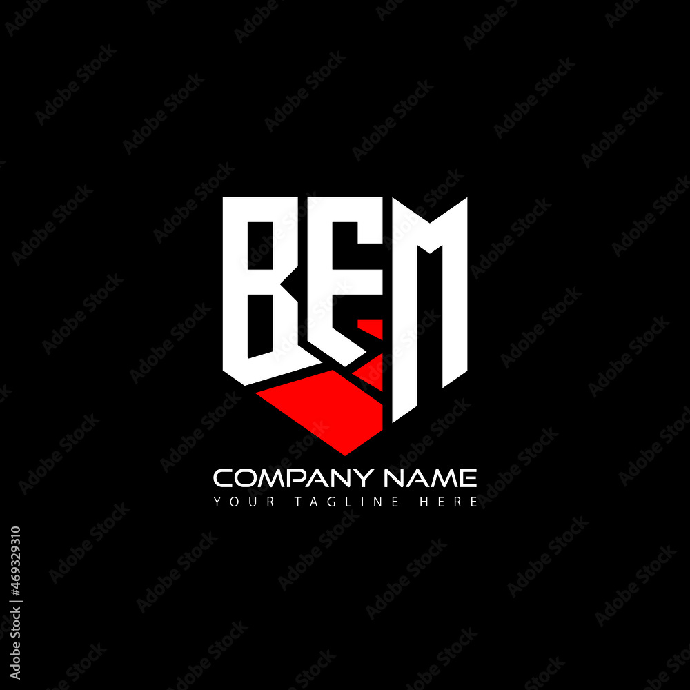 BFM letter logo design on black background.BFM creative initials letter ...