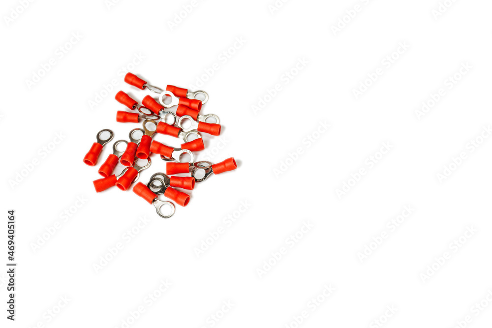 Connectors for electrical wires complete with insulated crimp terminals ...