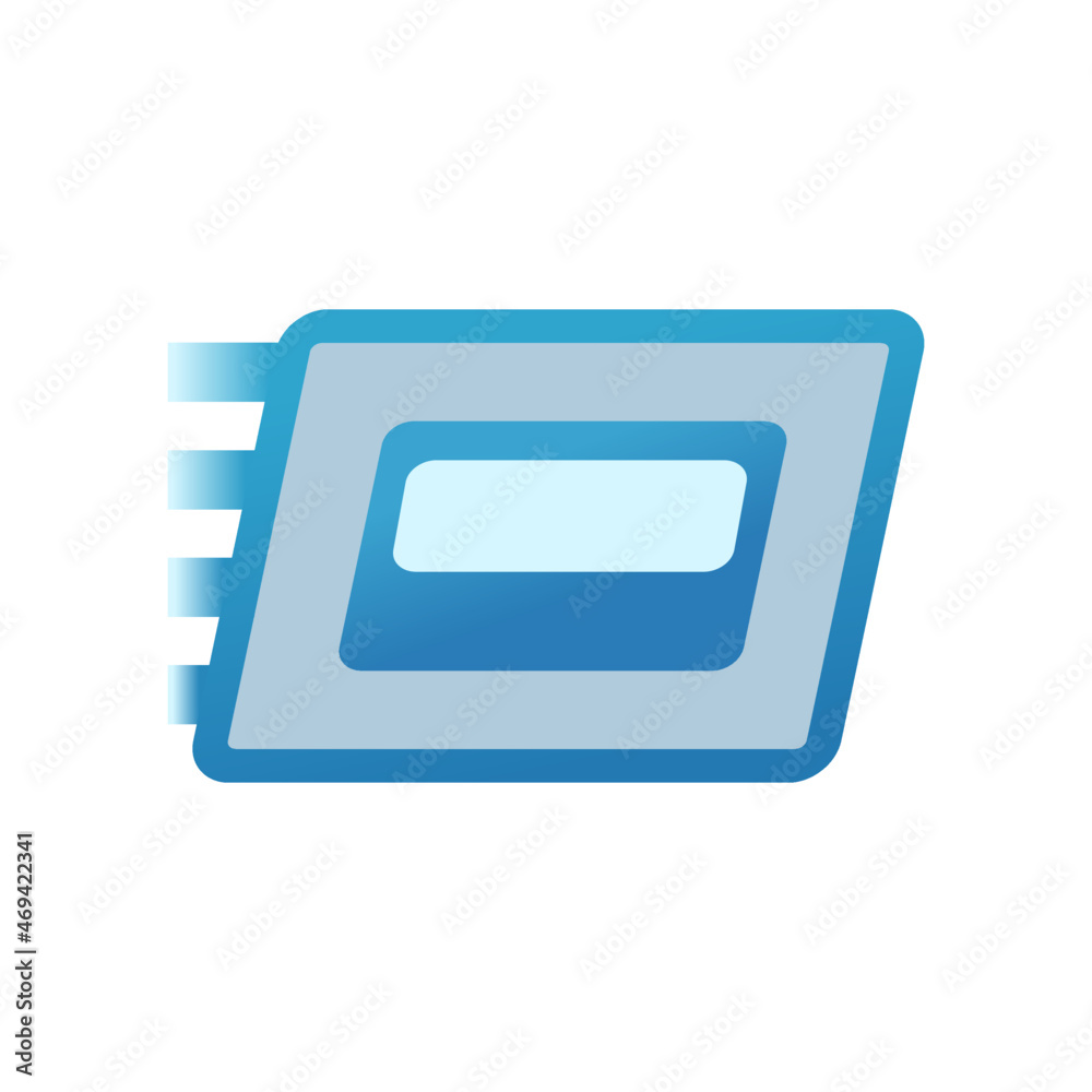 Software run icon. App install sign. Program launch. System files ...