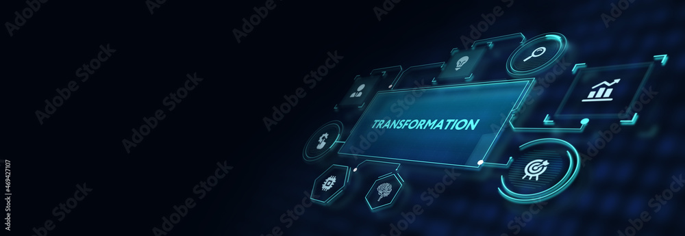 Business Transformation. Future and Innovation Internet and network ...