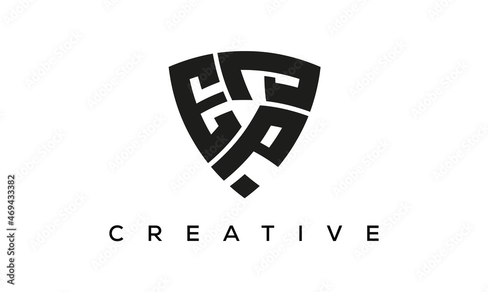 EPJ letters logo, security Shield logo vector Stock Vector | Adobe Stock