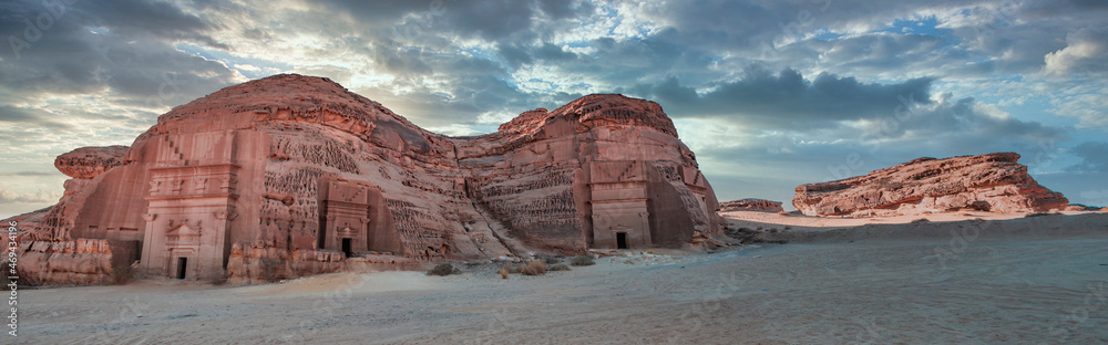 The natural beauty of rock formation and the Islamic archeological ...