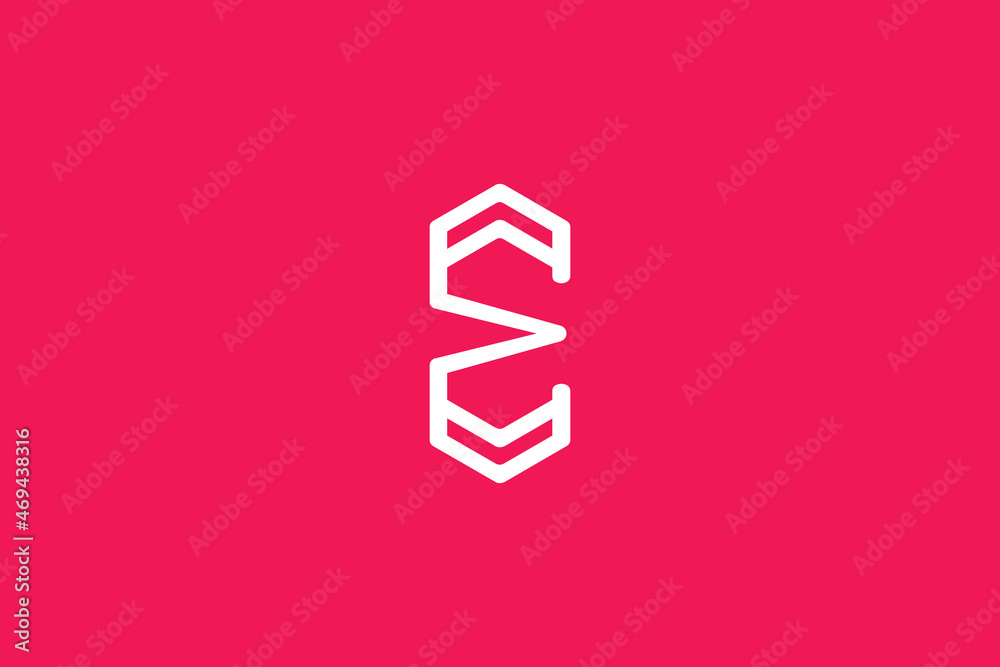 Special Unique Initial E logo and EE logo design. E Letter Minimal ...