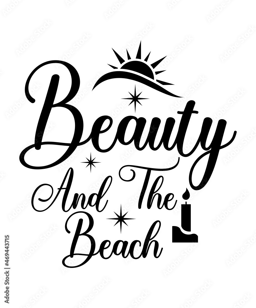 Beach Bundle SVG, Beach Svg Bundle, Summertime, Funny Beach Quotes Svg ...