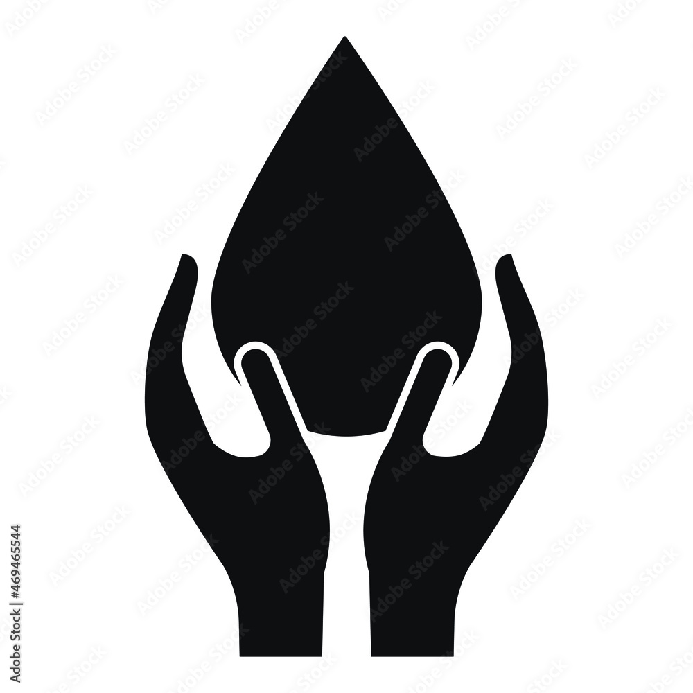 water icon vector. liquid illustration sign. purify symbol. pure logo ...