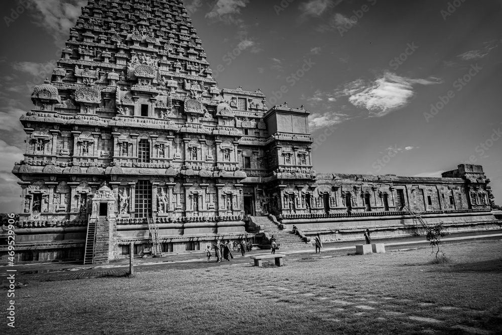 Tanjore Big Temple or Brihadeshwara Temple was built by King Raja Raja ...