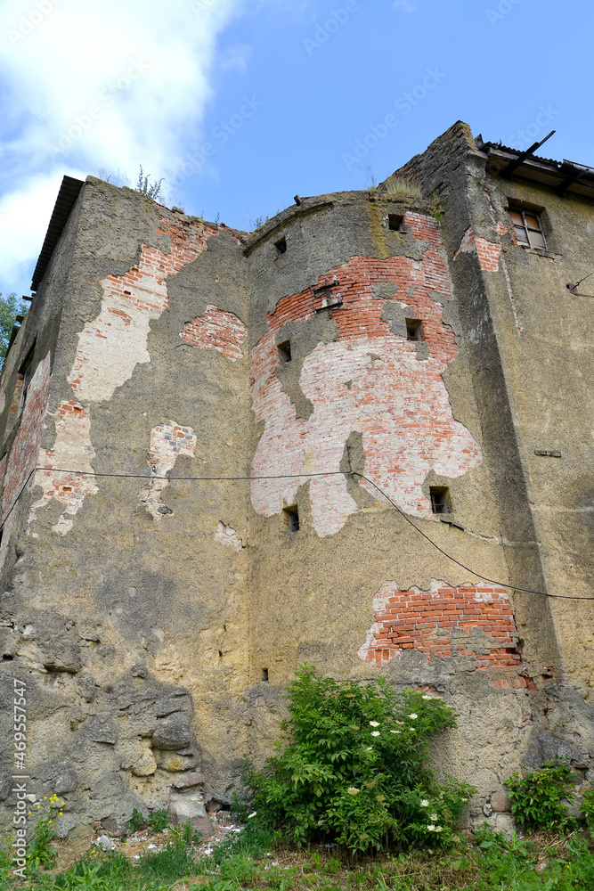 Fragment of the tower at the corner of the Labiau Order Castle, 13th ...