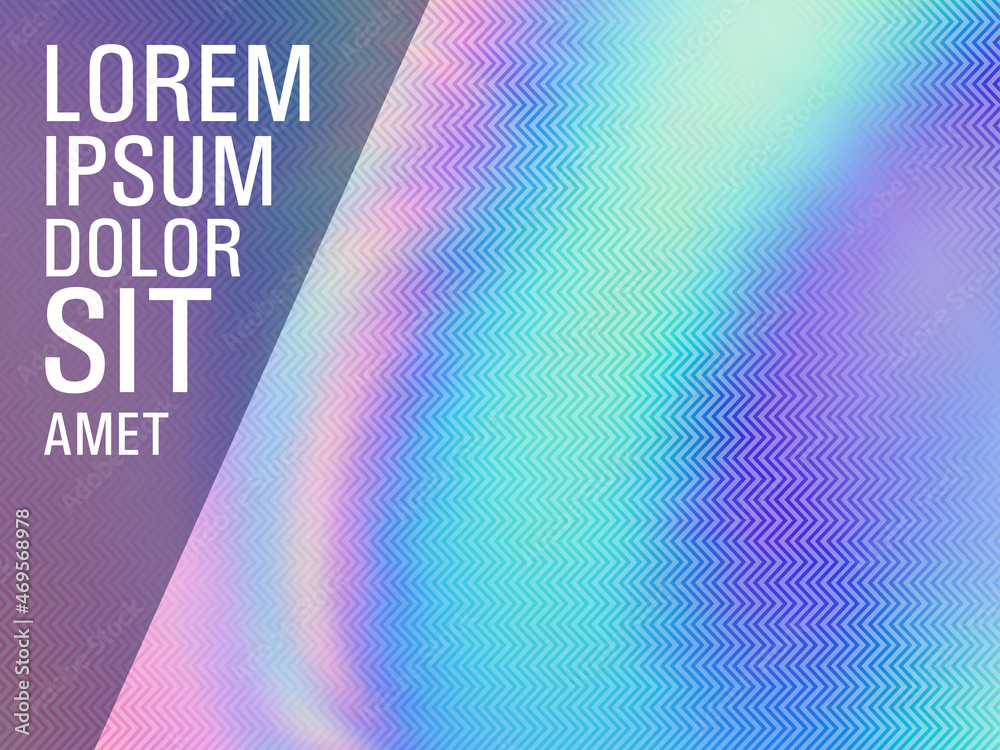 flyer neon hologram texture vector background. Stock Vector | Adobe Stock