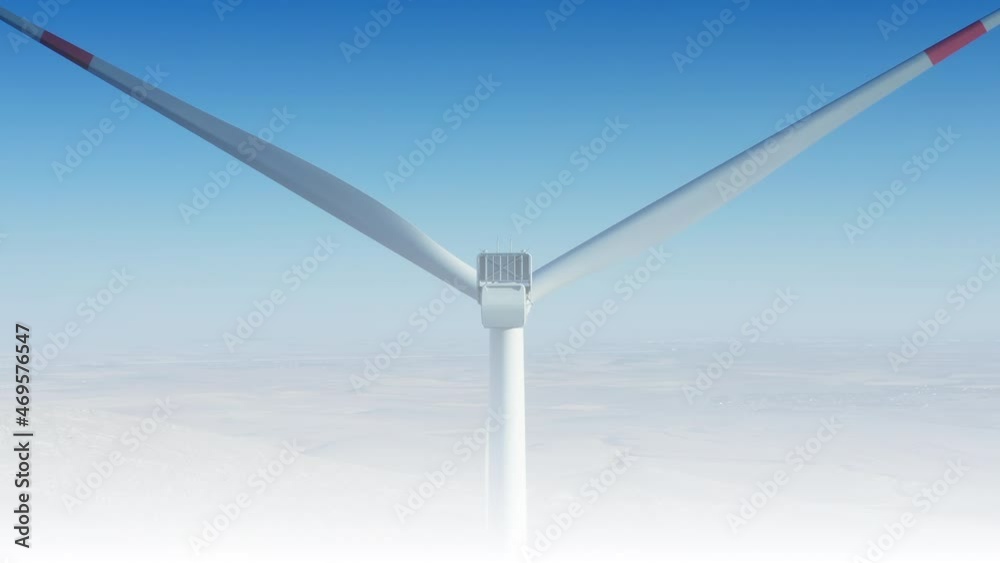 Video „power turbines generating clean renewable energy for sustainable ...