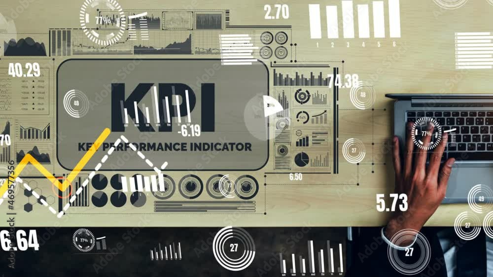 KPI Key Performance Indicator for Business conceptual - Modern graphic ...