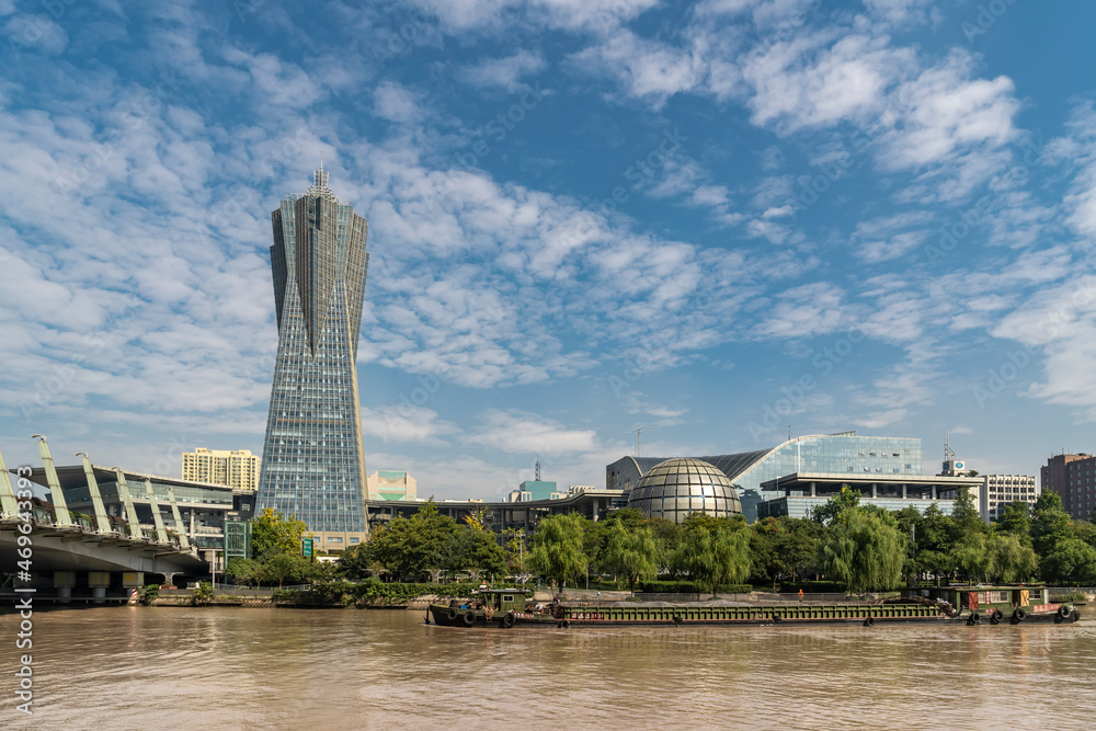 Hangzhou Wulin Square Architecture Town 素材庫相片 | Adobe Stock