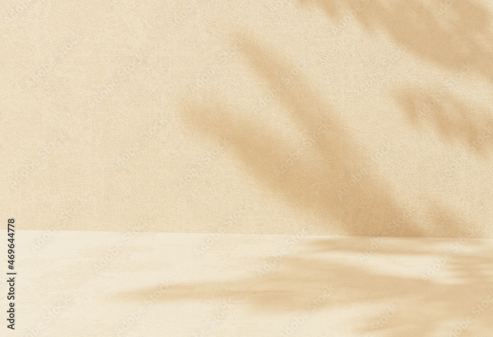 3D render, unobtrusive background with shadow on the wall. Premium ...