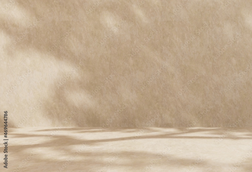 3D render, unobtrusive background with shadow on the wall. Premium ...