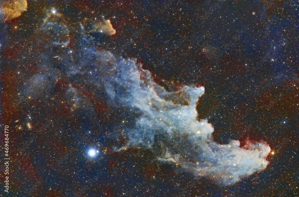 Witch Head Nebula, IC 2118, Extremely faint reflection nebula Stock ...