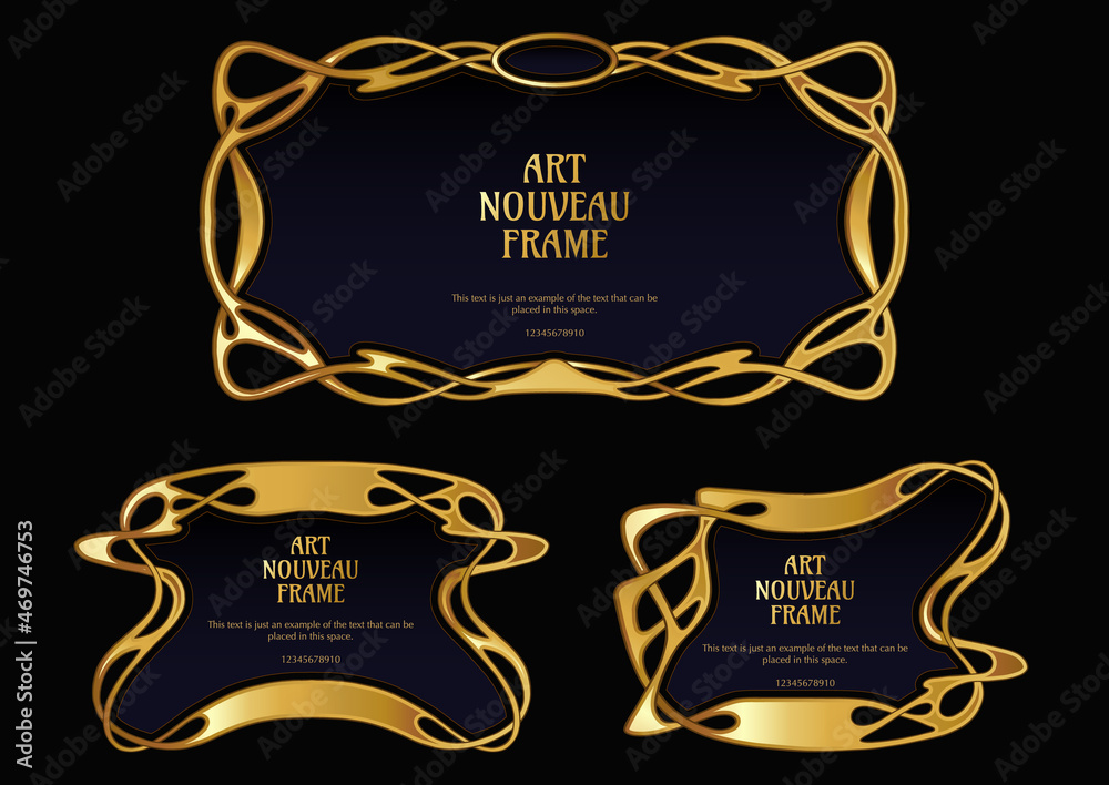 Label, decorative frame, border. Element for design. Template for ...