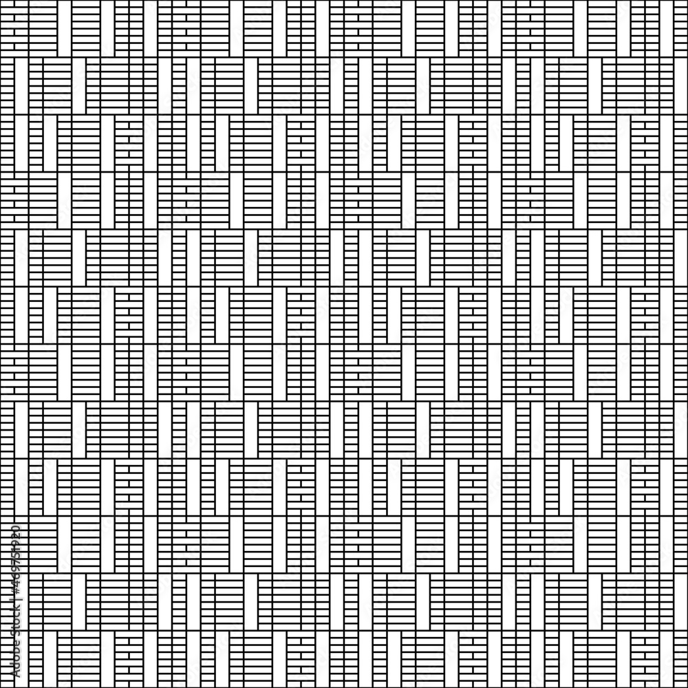 Rectangles seamless pattern. Lines background. Modern wallpaper. Linear ...