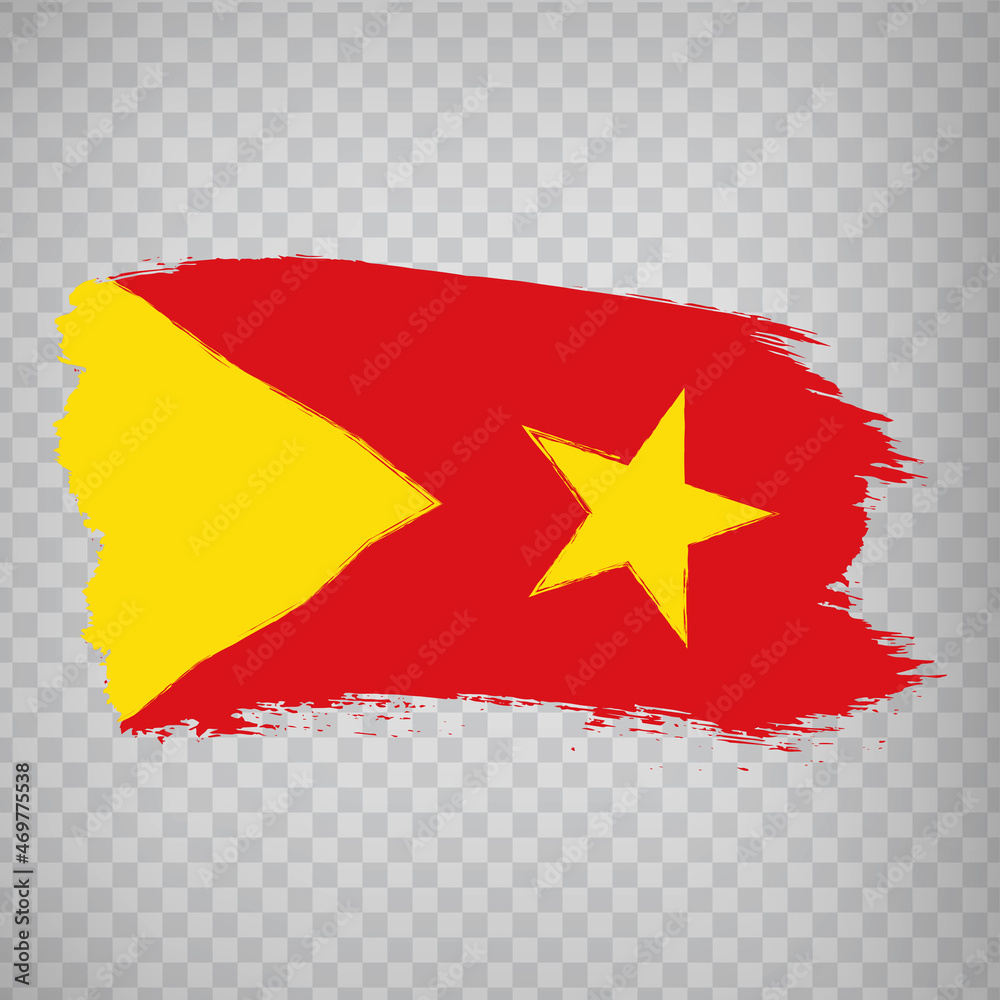 Flag Tigray Region brush strokes. Waving Flag Tigray Region of Ethiopia ...