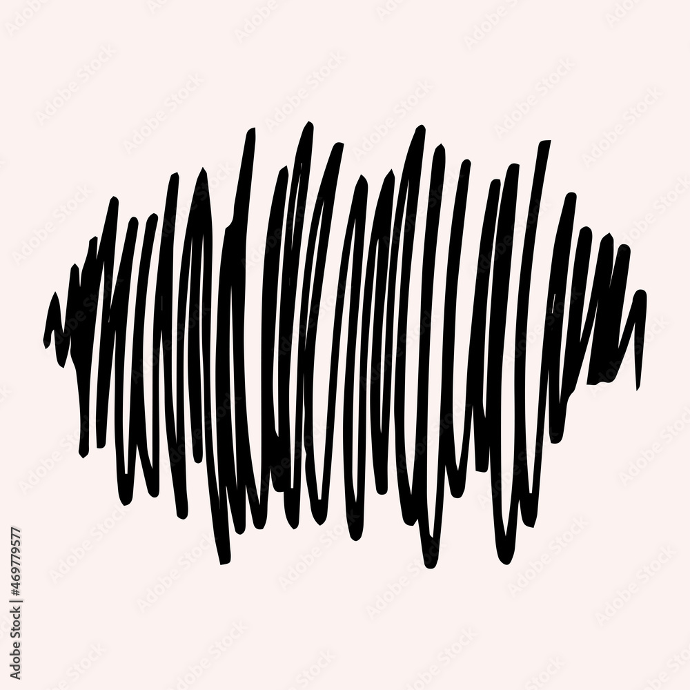 Spiral symbol hand painted crayon. Concentric curvy shape, swirling ...