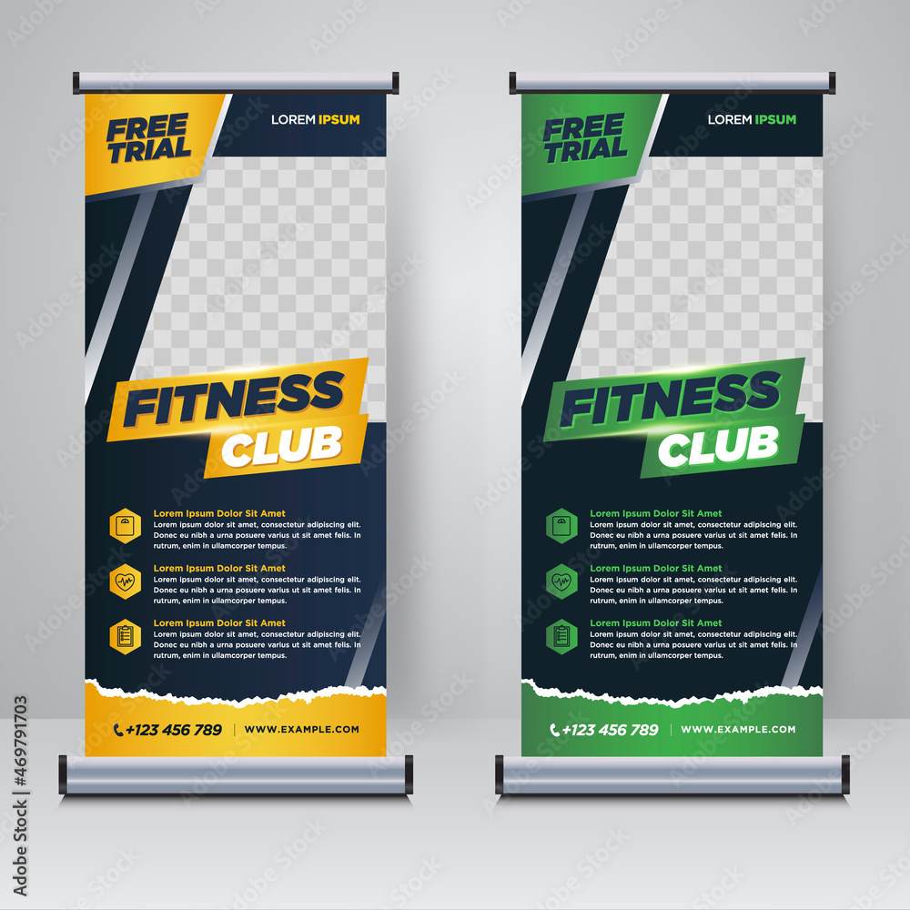 Fitness Vertical Banner