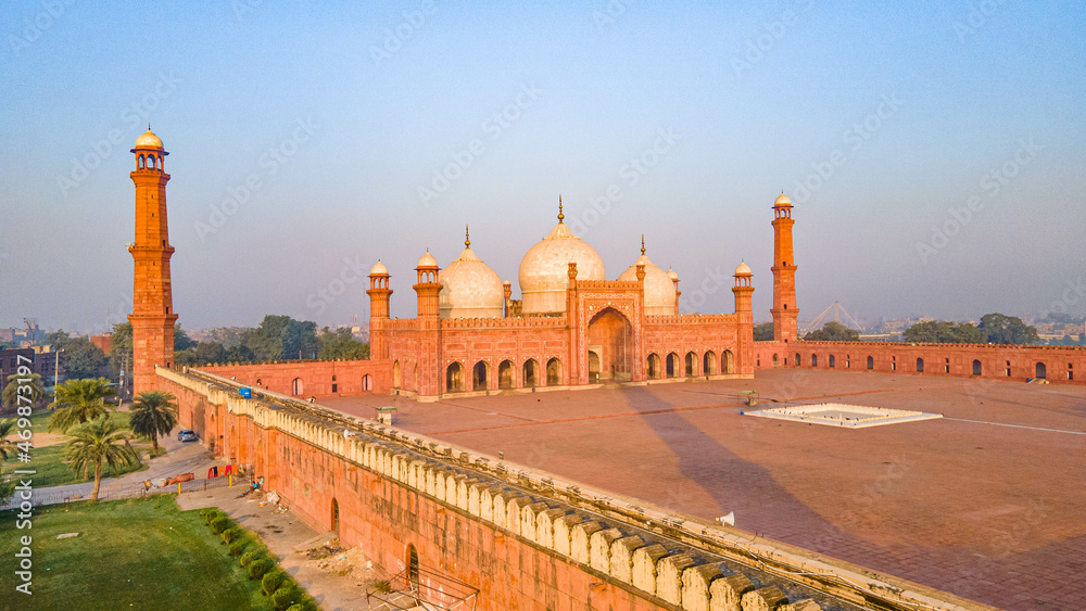 The Badshahi Mosque is a Mughal-era congregational mosque in Lahore ...