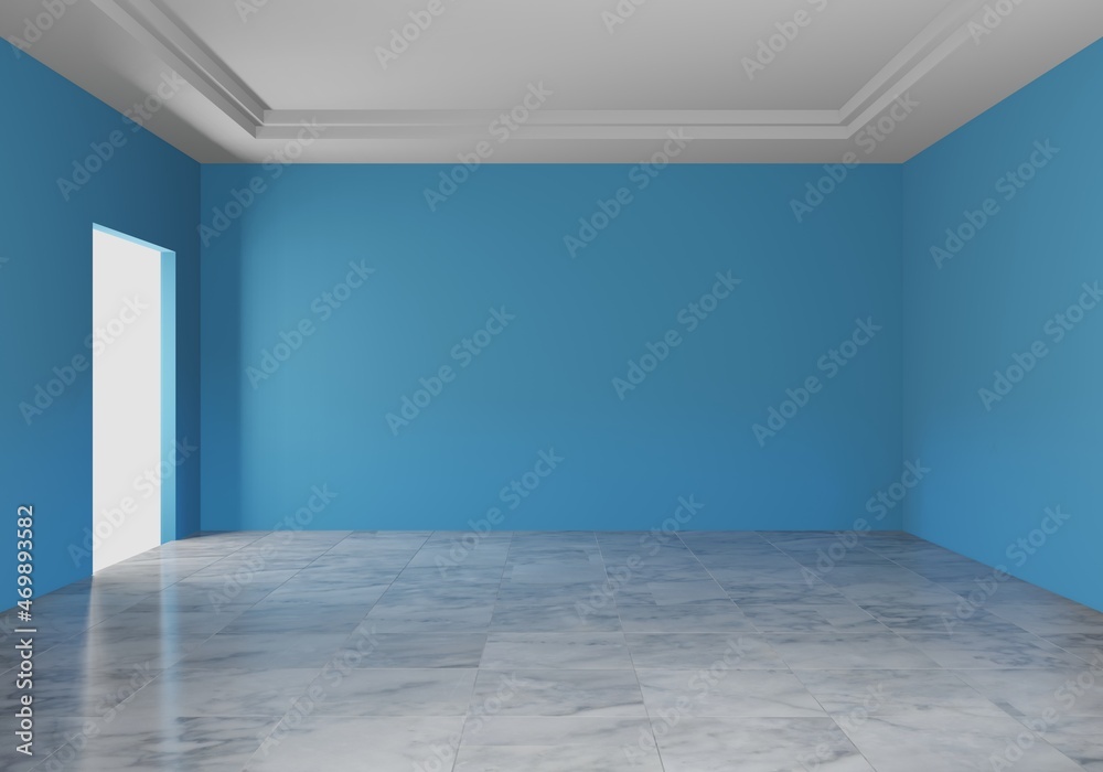 empty room templates interior designers 3d render Stock Illustration ...