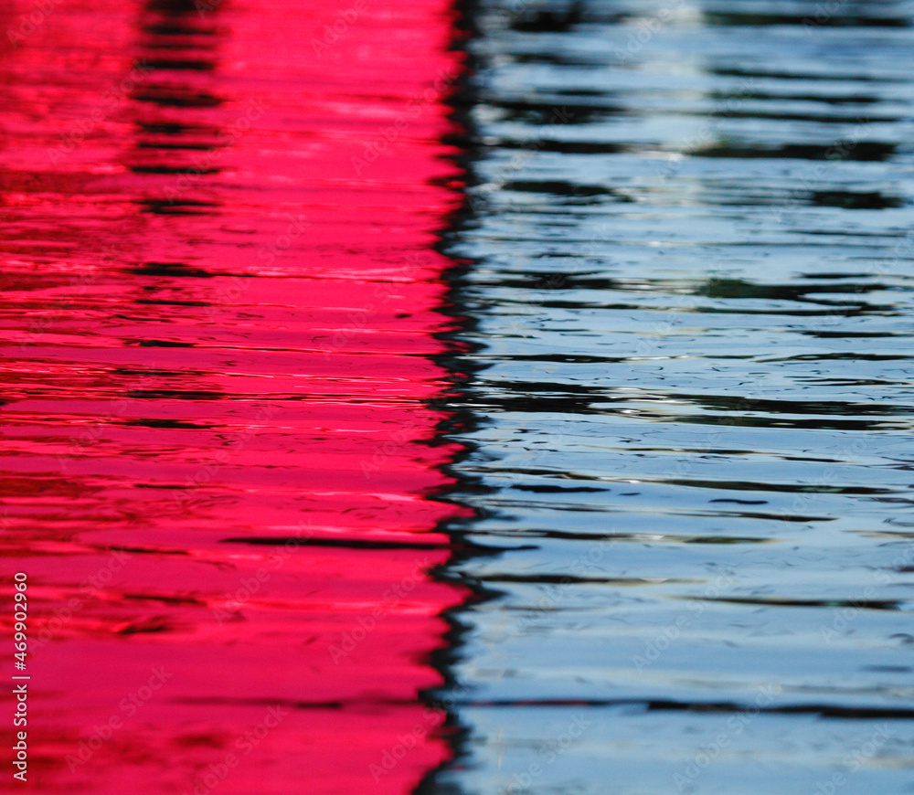 reflection in water Stock Photo | Adobe Stock