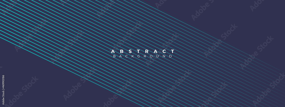 Blue lines background design. modern background using line art style ...