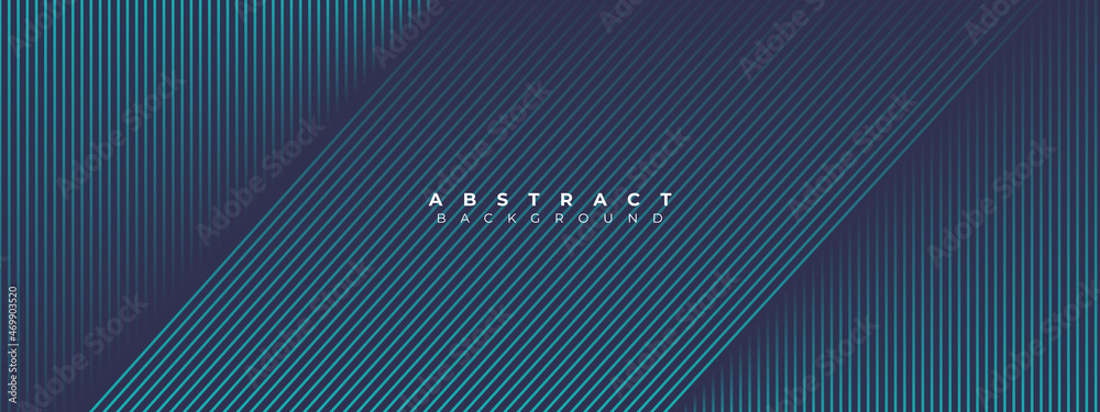 Blue lines background design. modern background using line art style ...