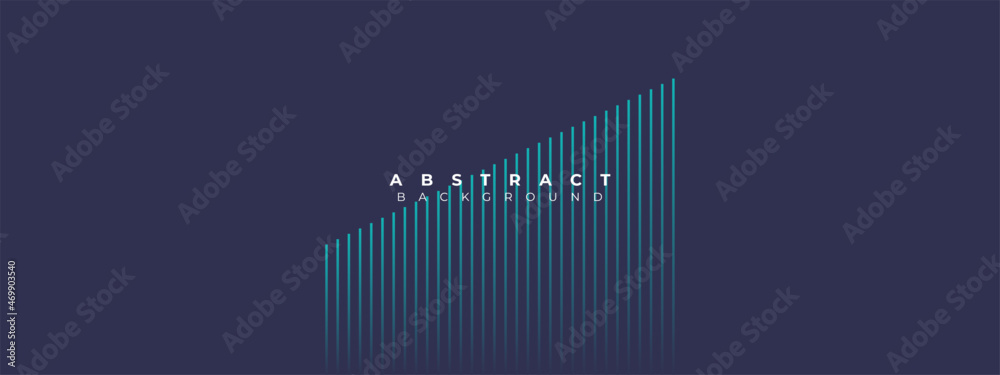 Blue lines background design. modern background using line art style ...