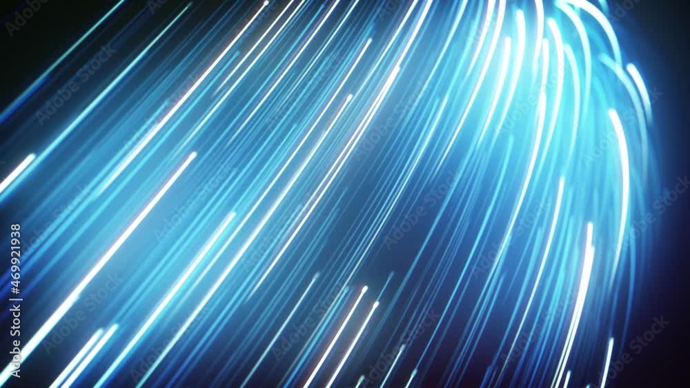 Video Stock Abstract Light Strings Flowing Intro Background/ 4k ...