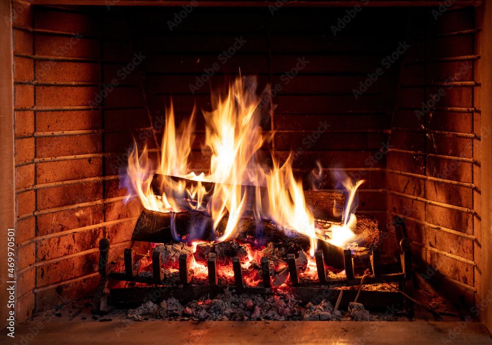 Cozy Fireplace Wallpaper Hd