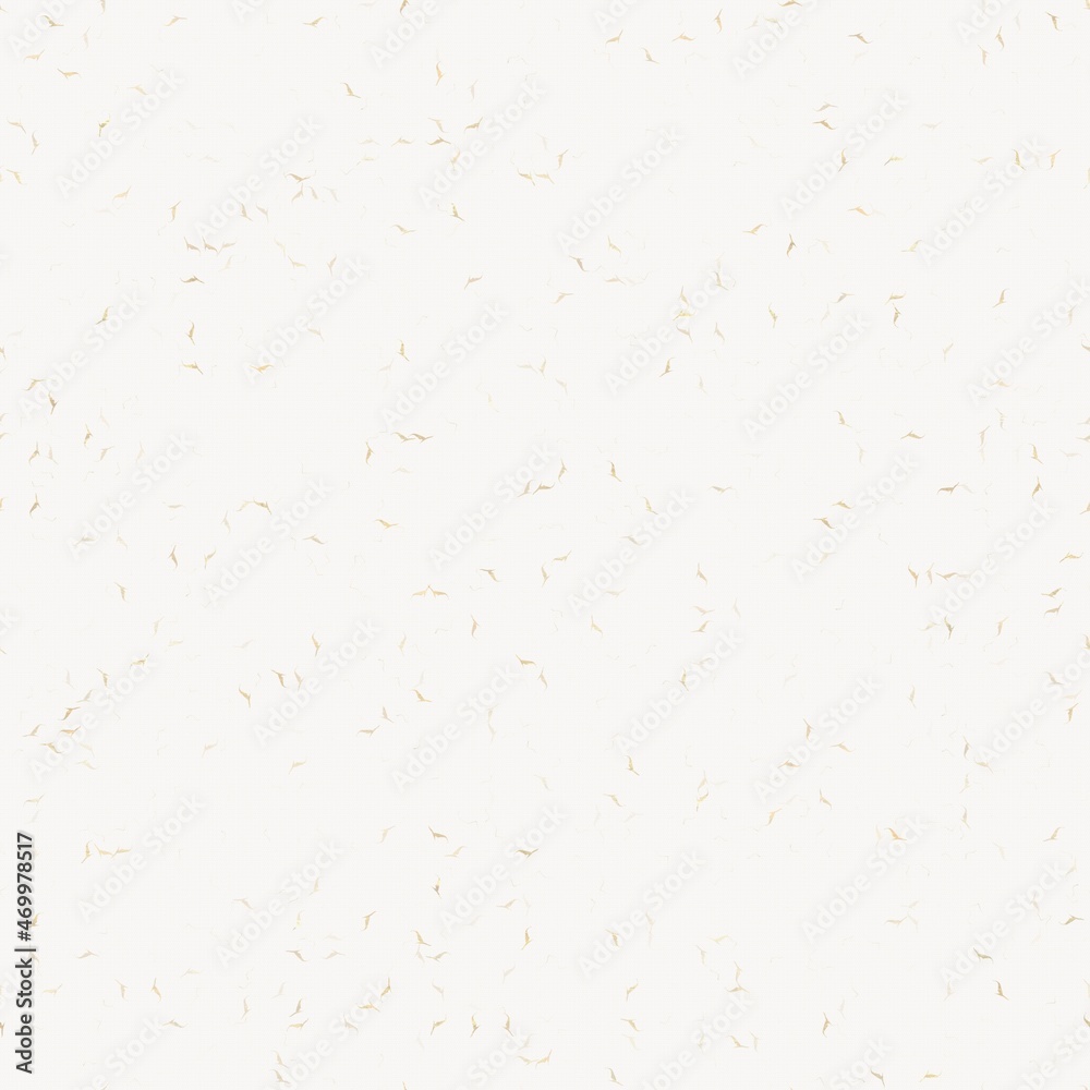 Handmade white gold metallic rice sprinkles paper texture. Seamless ...