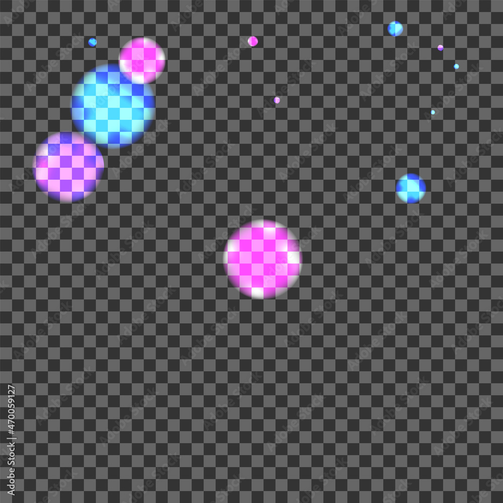 Purple Dot Background Transparent Vector. Spot Glitter Template ...