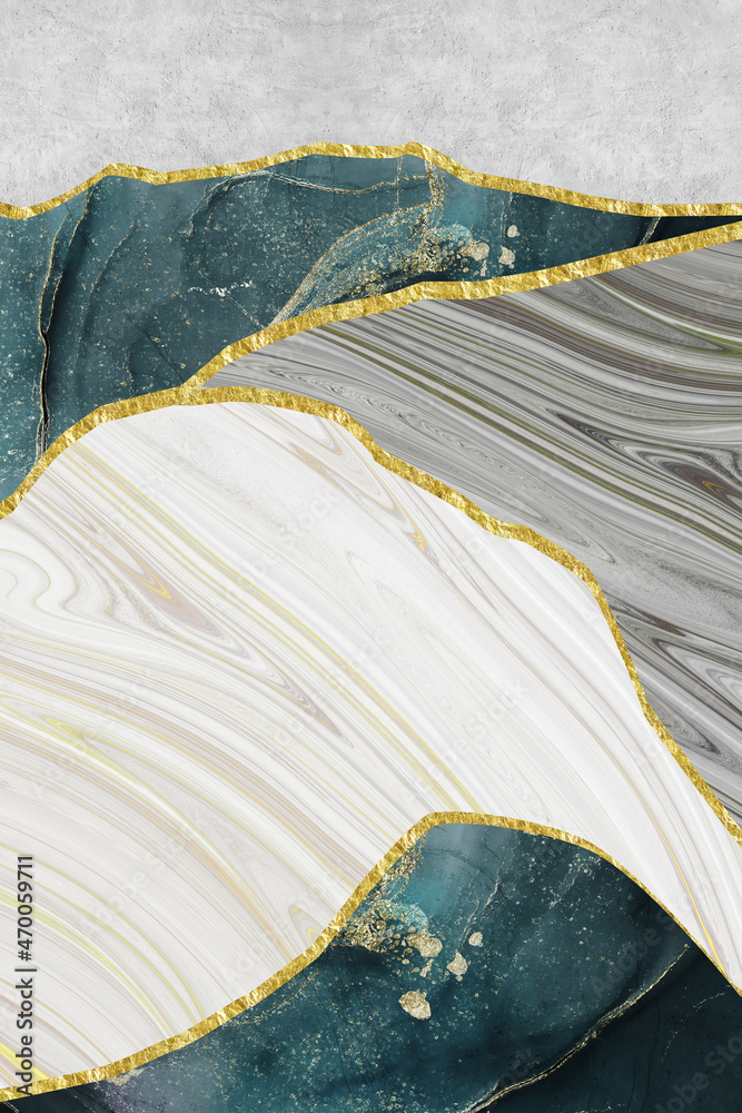 Resin geode and abstract art, functional art, like watercolor geode ...