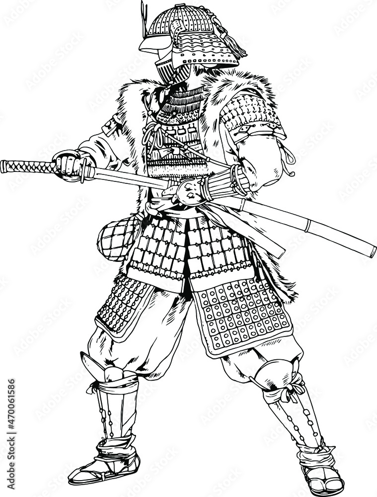 Samurai Warrior Drawings