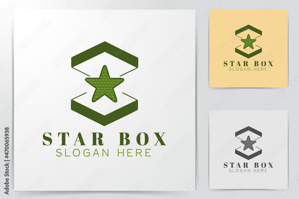 star box logo Ideas. Inspiration logo design. Template Vector ...