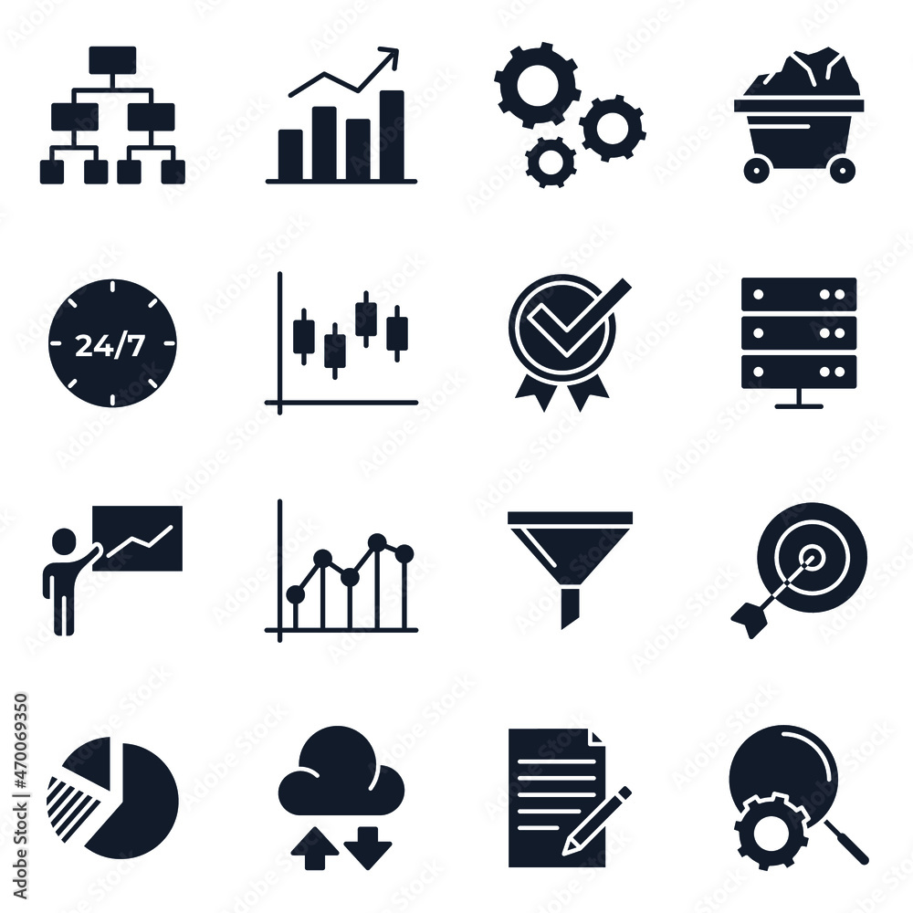 Data Analysis Statistics Elements Set Icon Symbol Template For Graphic data-analysis-statistics-elements-set-icon-symbol-template-for-graphic