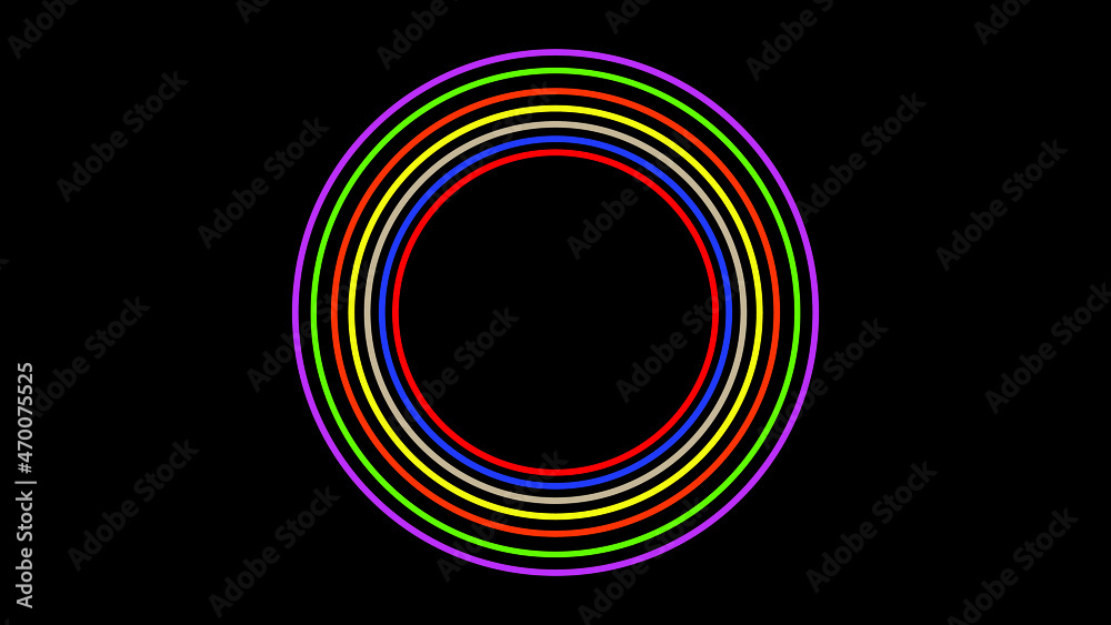 Ellipse background with black ellipse and orange background. Full ...