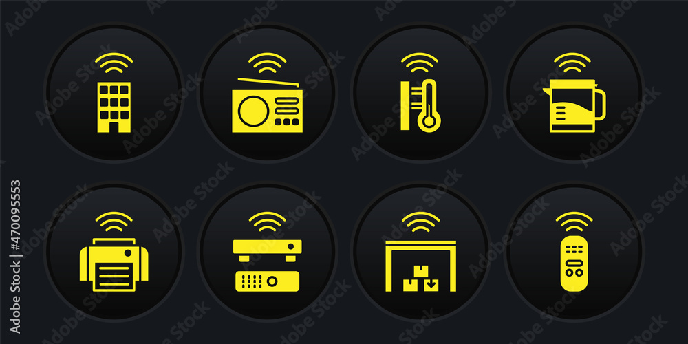 Set Smart printer, electric kettle, Wireless TV box receiver, warehouse ...