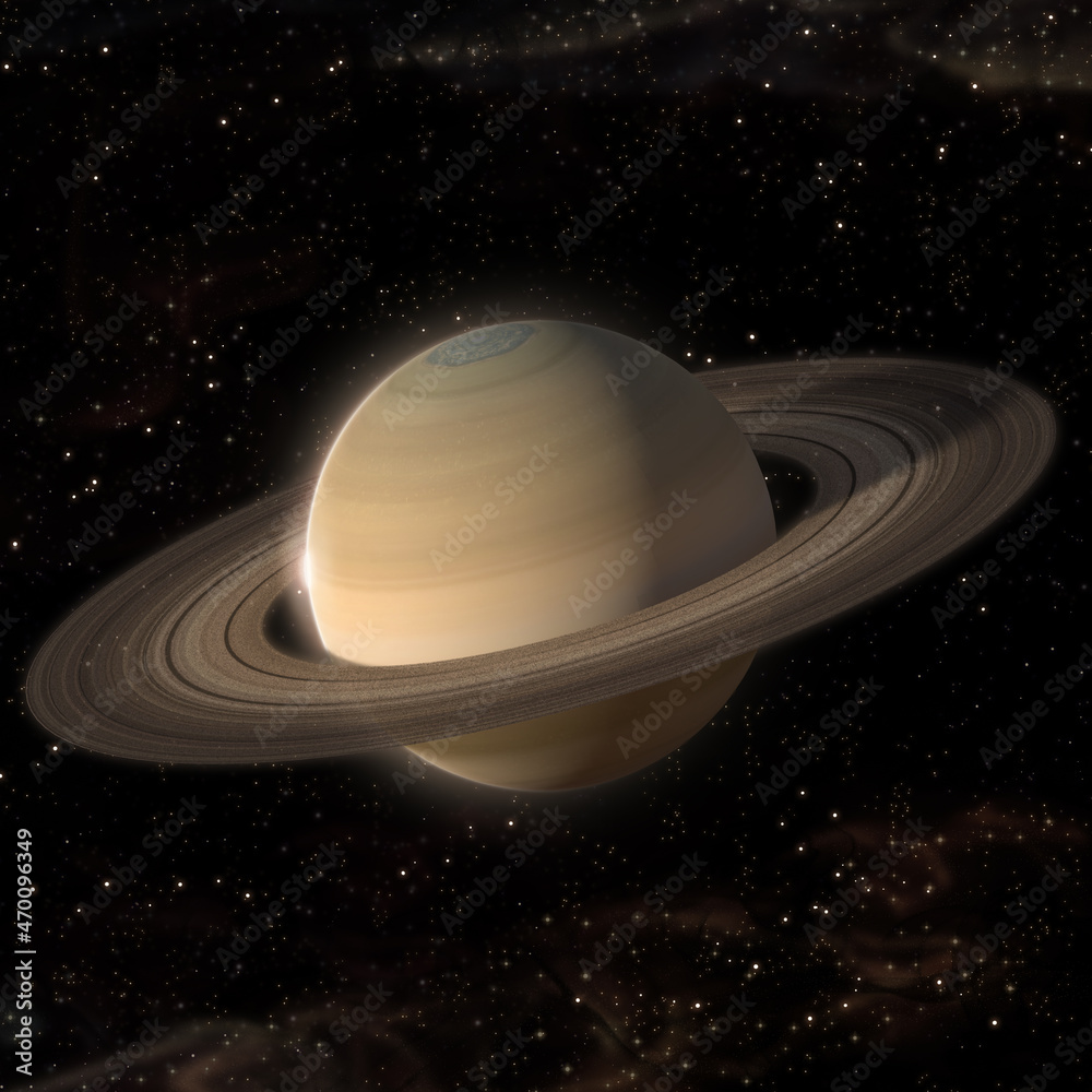 How Saturn Planet Model