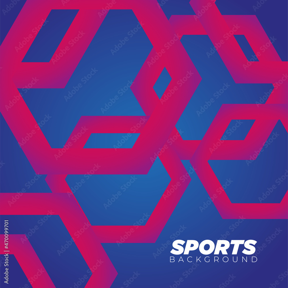 Dynamic sports background with shapes in combination texture, vector ...