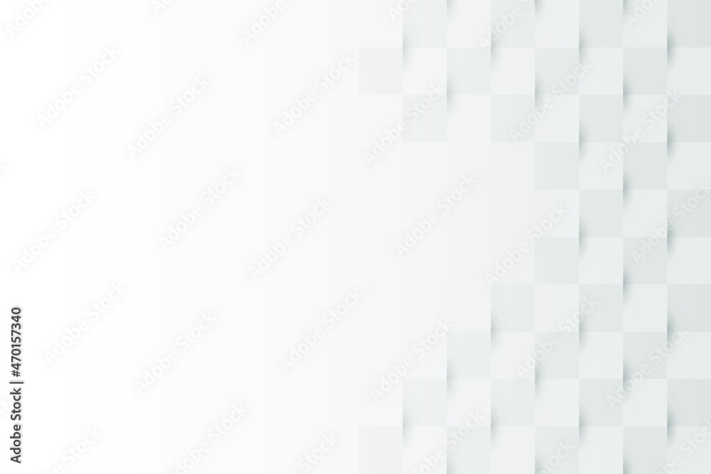 Abstract white background with blank space for design. Square template ...