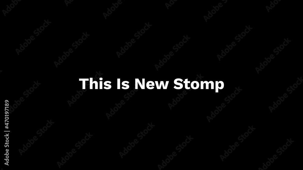 Simple Creative Stomp Stock Template | Adobe Stock