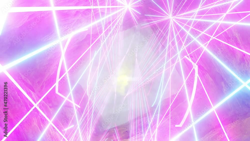 Snow Mountain Neon Retro is motion footage for festival films and ...