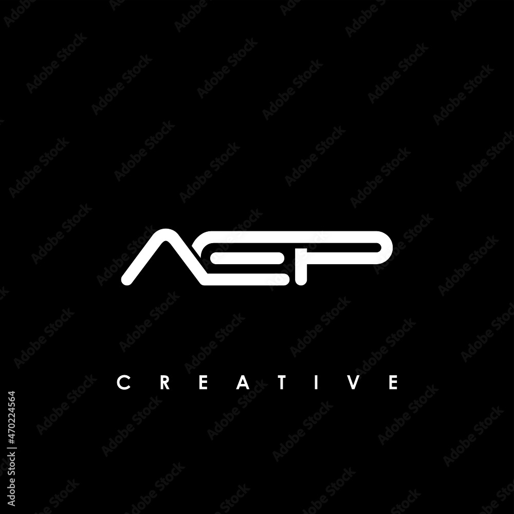 AEP Letter Initial Logo Design Template Vector Illustration Stock ...