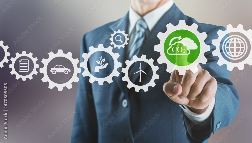 Reduce CO2 emissions and carbon footprint to limit global warming and ...