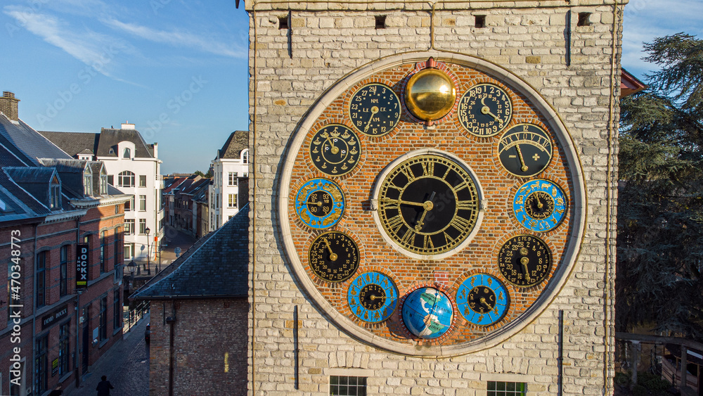 The Zimmer tower, a tower in Lier, Belgium, also known as the Cornelius ...