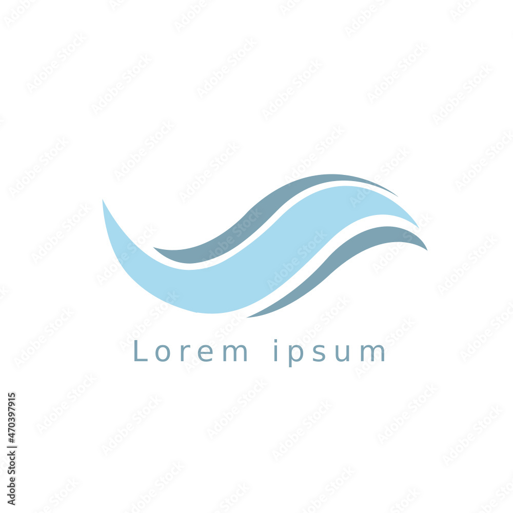 water logo vector art Stock Vector | Adobe Stock